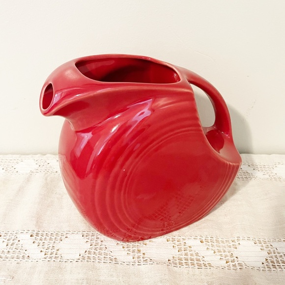 Fiesta | Dining | Vtg Fiesta Large Disk Pitcher | Poshmark